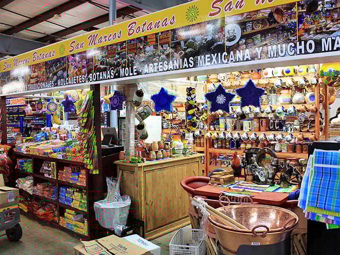 Welcome to 7 Mile Fair, where Mexican artistry meets Midwest charm in a kaleidoscope of colors and crafts.