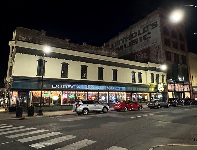 Bodega Brew Pub: Where beer selection meets time travel. With 400+ brews, you might need a DeLorean to try them all!
