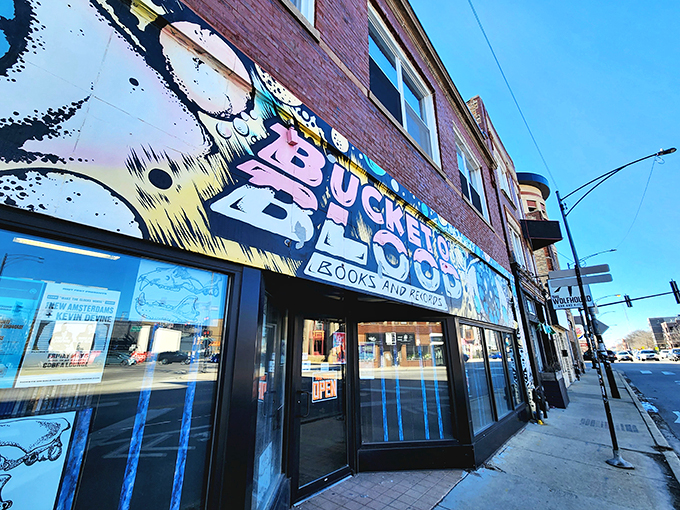 "Caution: Literary whiplash ahead! Bucket O' Blood is the unexpected twist on your book-loving road trip.