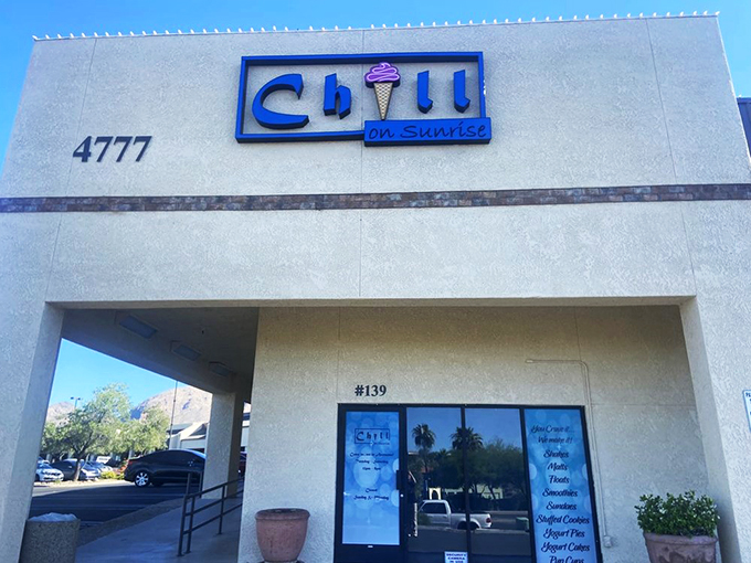 Fuel up at this flavor station! Chill on Sunrise is where road trip dreams and ice cream schemes come true.