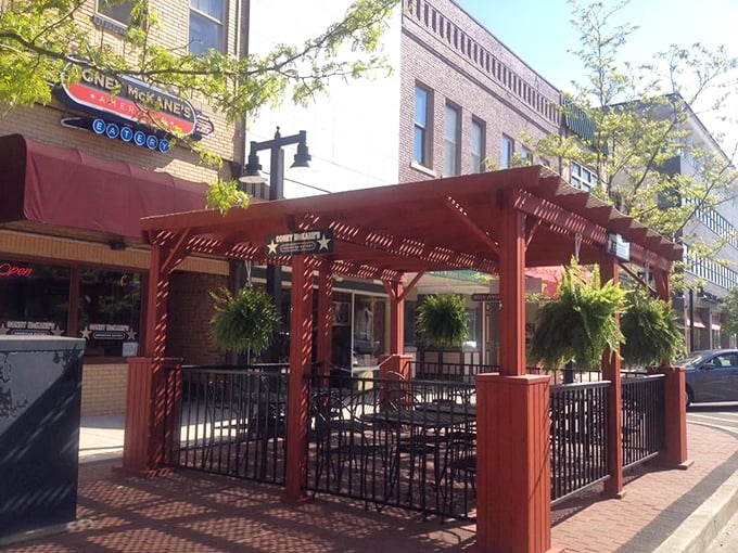 Coney McKane's: Where hot dogs get dressed up and taste buds have a party. This cozy spot serves comfort on a bun.