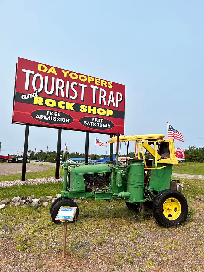 Yooper madness meets roadside attraction in this UP wonderland. It's like 'Northern Exposure' on steroids!