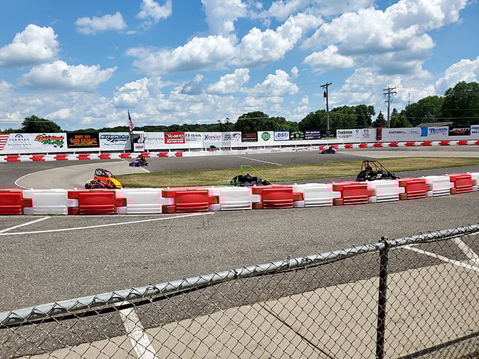 Lights, camera, traction! Elko Speedway's racetrack thrills by day, while classic films light up the night.