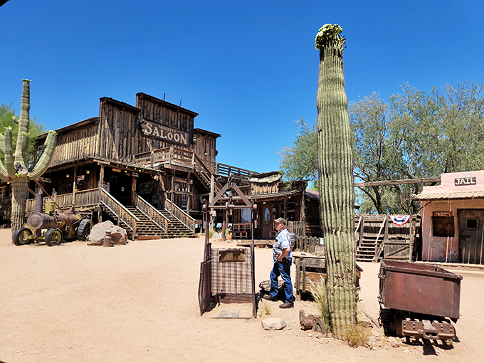 Goldfield Ghost Town: Where the spirits are high and the buildings are... well, spirits too!