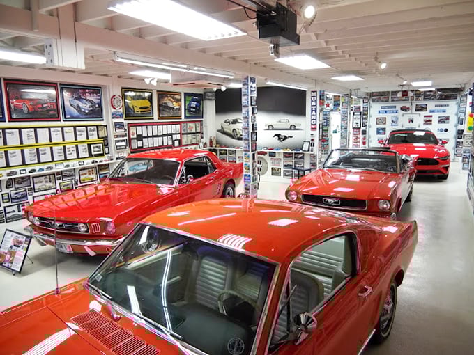 Gallop over to Tipp City! This Mustang mecca is the perfect place to stable your ride and fuel up on automotive history.