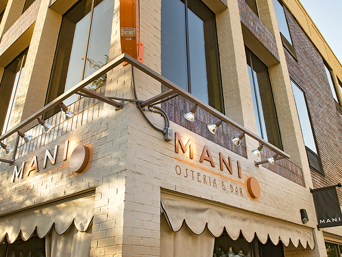 Mani Osteria: Where pizza goes to get its PhD. This corner spot is serving up slices so sophisticated, they probably speak Italian.