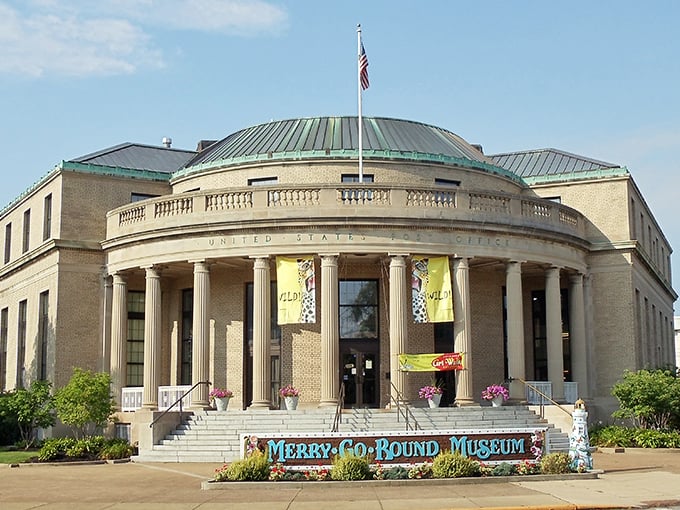 Round and round we go! Take a spin into childhood nostalgia at this delightful detour from the ordinary road trip stops.