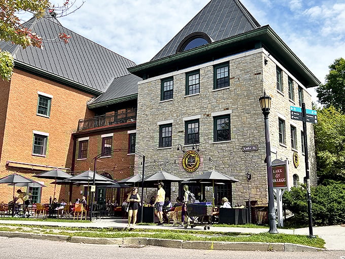 Roadside castle or crepe haven? The Skinny Pancake's unique exterior is a delicious detour on your Vermont adventure.