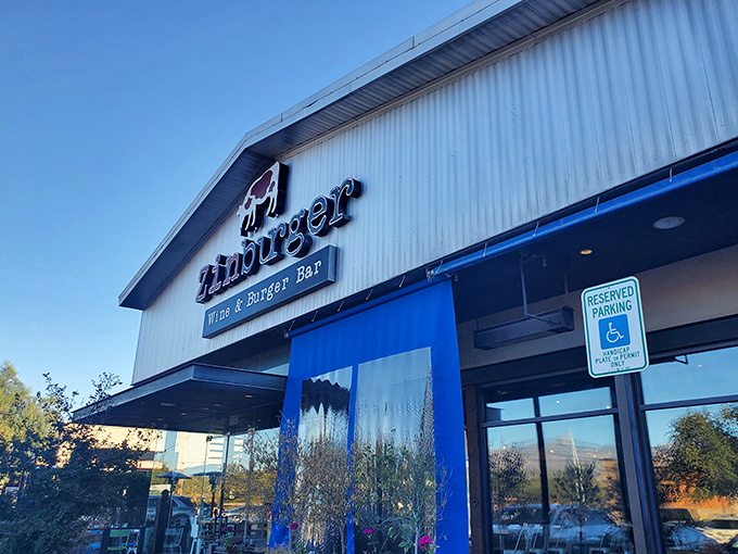 Wine and burgers, together at last! Zinburger is the classy cousin who still knows how to party.