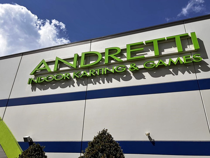 Race you there! Andretti's stands out like a checkered flag on your family road trip map.