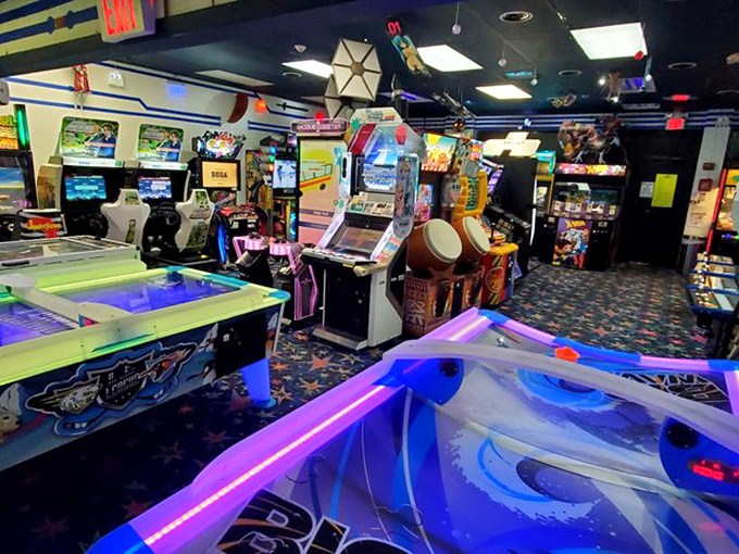 Navigate to nirvana! This gaming galaxy is a roadtripper's reward after conquering I-95.
