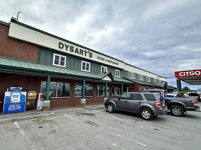 Part truck stop, part comfort food mecca &ndash; Dysart's stands ready to fuel your adventures across the Pine Tree State.