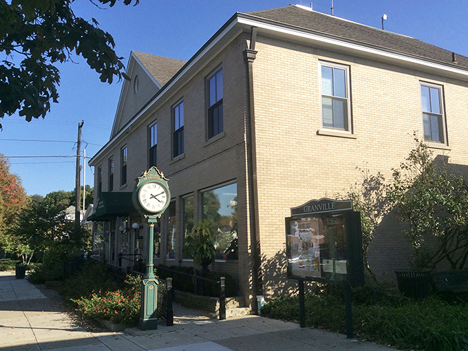 Detour to distinction: Granville's charming main street might just inspire you to take the scenic route for the rest of your journey.