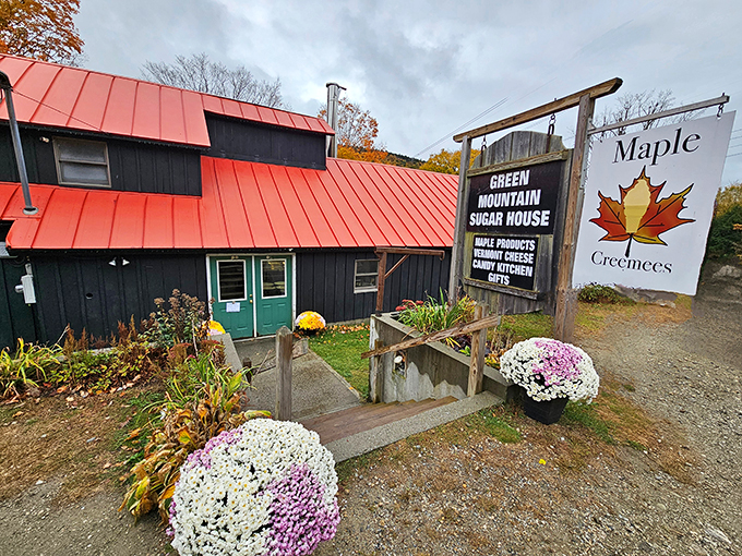 Autumn leaves and maple dreams. Green Mountain Sugar House is a feast for both eyes and taste buds.