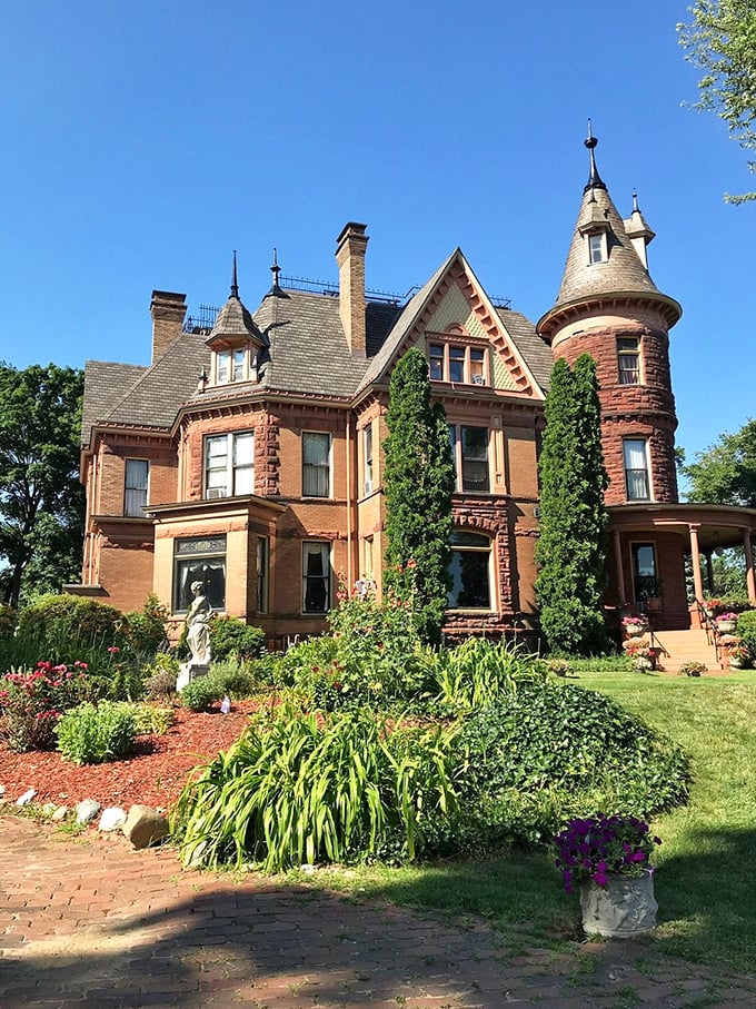 Kalamazoo's crown jewel! Henderson Castle proves that sometimes, the best view in town comes with a side of potential paranormal activity.