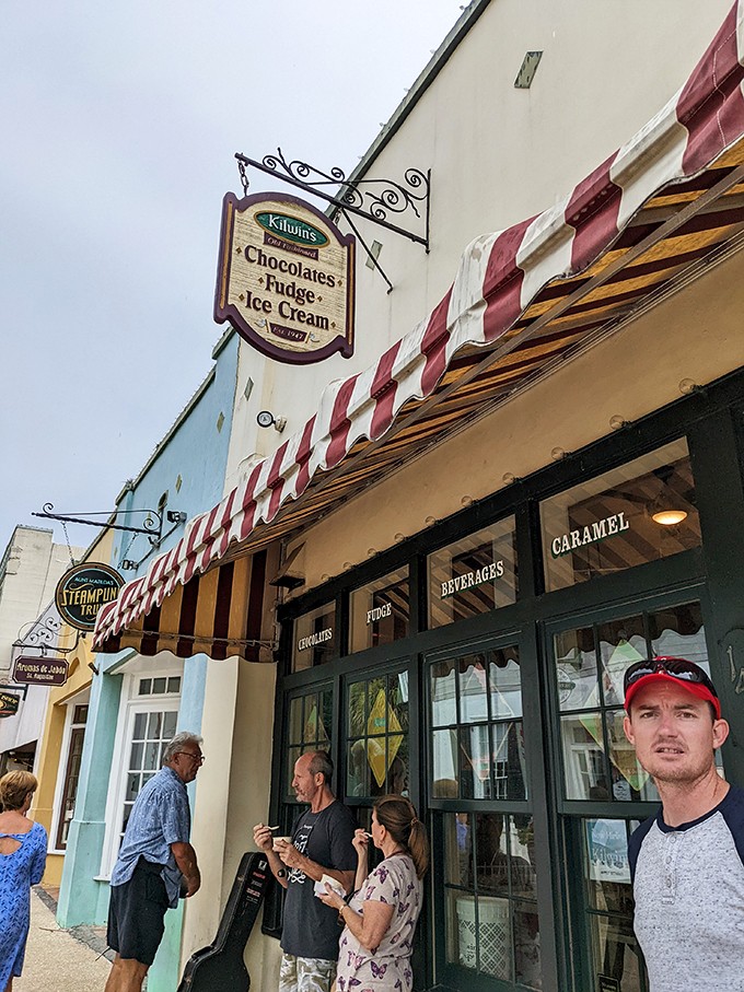 Watch fudge being paddled like a delicious ballet. It's a performance that ends with a standing ovation for your taste buds.