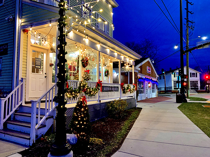 Put it in park and start walking! Long Grove's festive streets are best explored on foot.