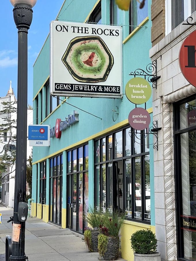 Part boutique, part treasure chest, it's where geology meets glamour in a display that would make Aladdin's Cave look like a pebble patch.