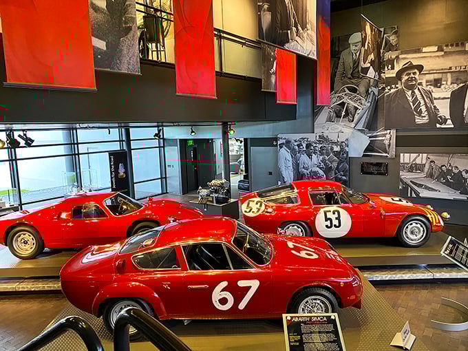 From horseless carriages to speed demons, this collection tells the story of our love affair with the automobile.