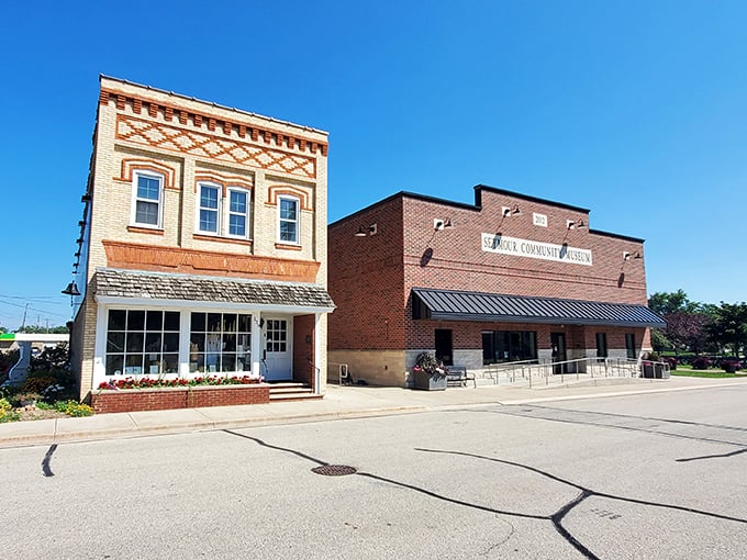 Lettuce celebrate! Roll into Seymour for a taste of hamburger history that's rare-ly well done.