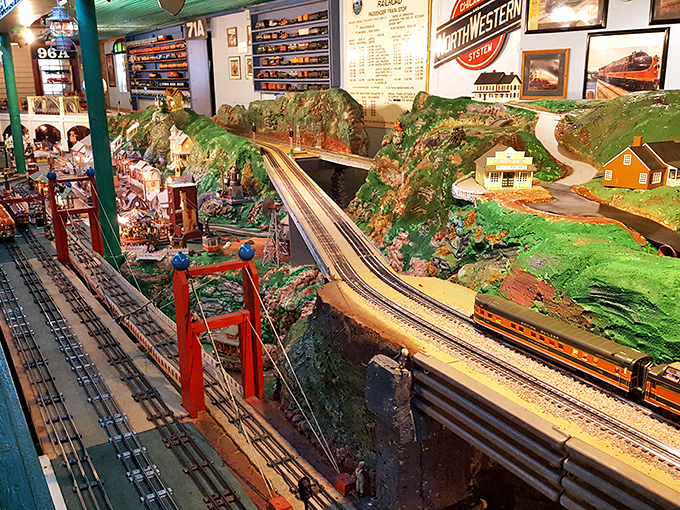 Derail your diet at this charming choo-choo haven. It's a whistle stop you won't want to miss!