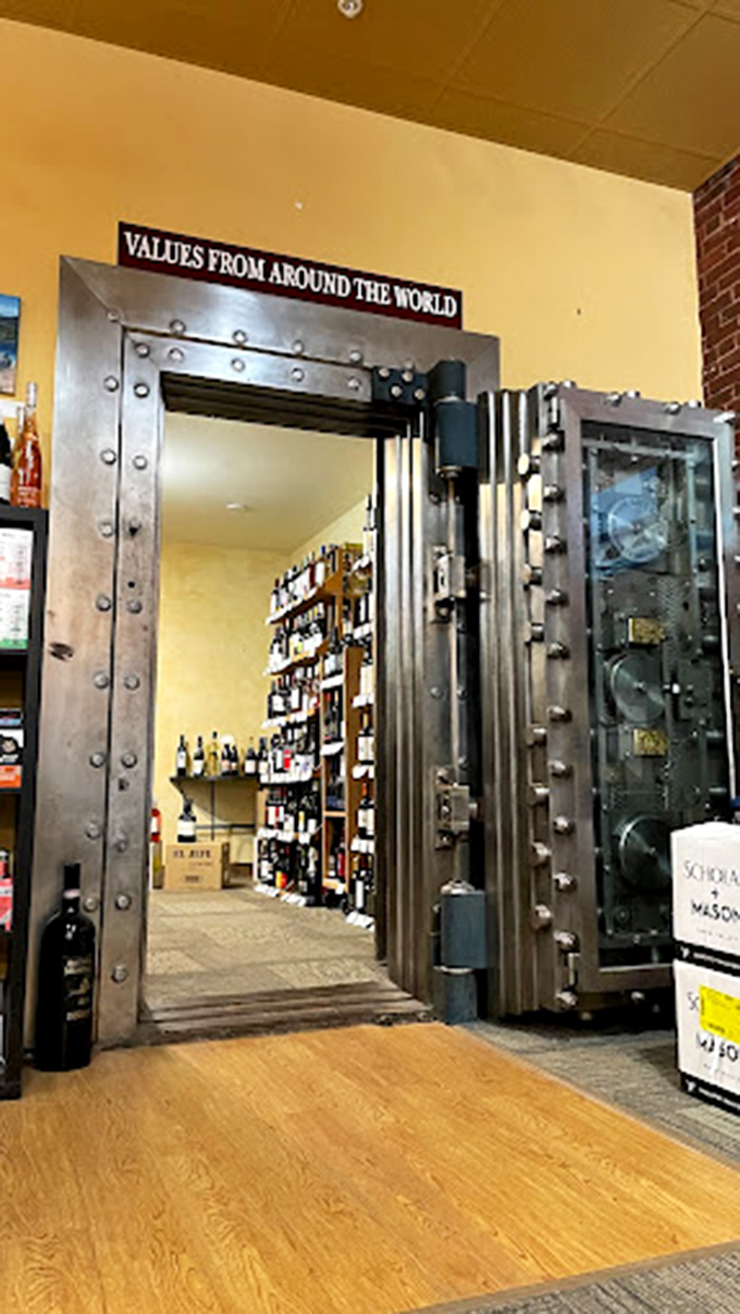 From greenbacks to Grenache: Where financial security meets palate pleasure.