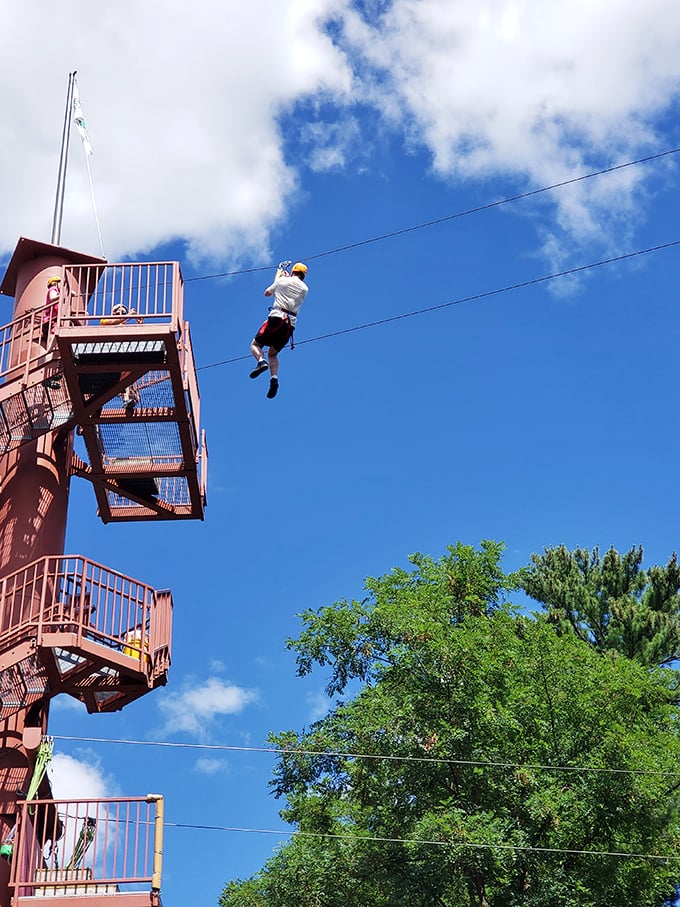 Bridges? Where we're going, we don't need bridges. Unless they're made of cable and adrenaline. Then we definitely need those.