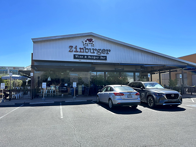 Sleek, chic, and meaty! Zinburger proves you can have your gourmet burger and eat it too &ndash; pinky up optional.