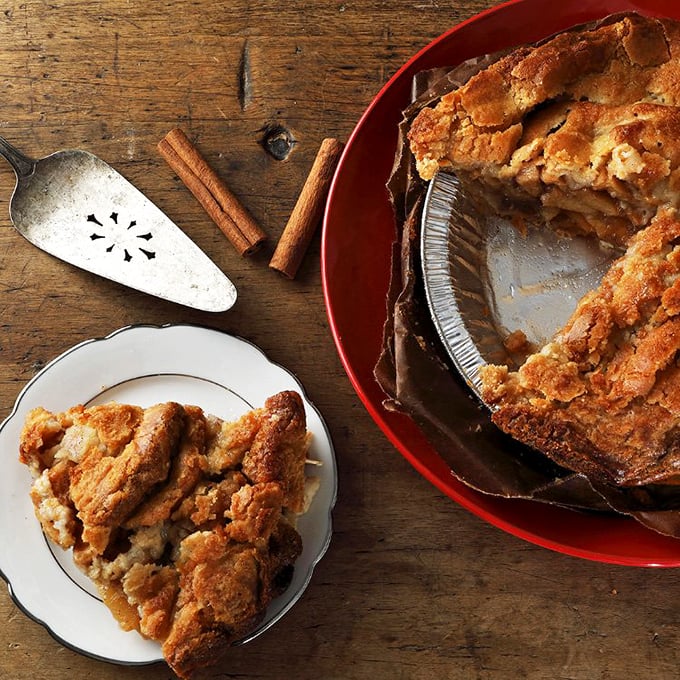 Apple pie so good, it might make you forget about baseball and hot dogs. This slice of Americana is begging to be paired with a scoop of vanilla ice cream.