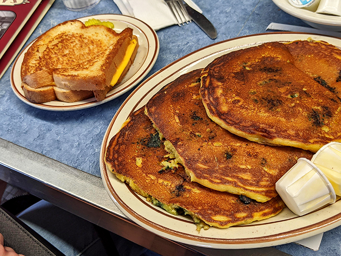 The breakfast of champions&hellip; and night owls! Golden pancakes and crispy toast - a dynamic duo that's been fueling St. Paul since the '30s.