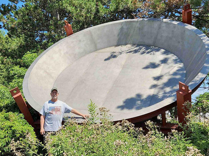 Up close and personal with pastry history. This pan's seen more cherries than a Las Vegas slot machine.