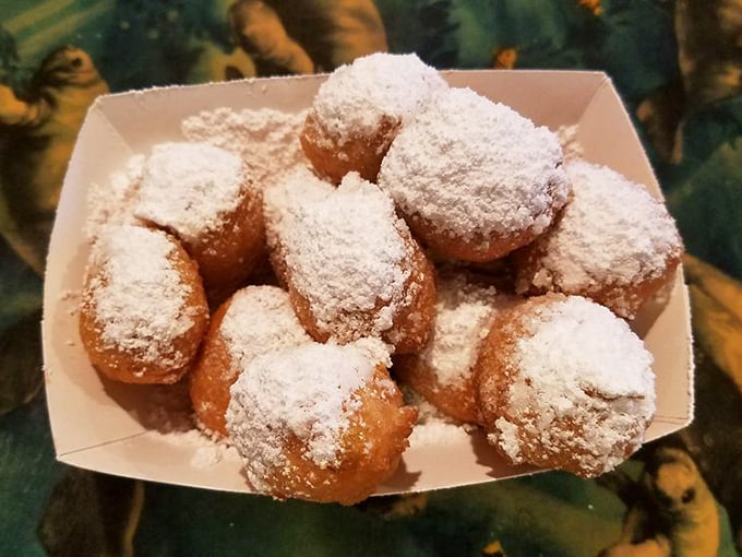 Fritter away your diet plans! These sweet and savory bites are the perfect opening act for your seafood extravaganza.