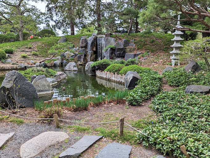 Zen meets Minnesota nice in this tranquil Japanese garden. Koi fish optional, moments of peace guaranteed.