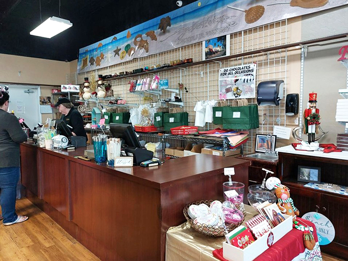 Where confectionery dreams come true. This charming shop feels like stepping into your grandmother's kitchen &ndash; if she were a chocolate wizard.