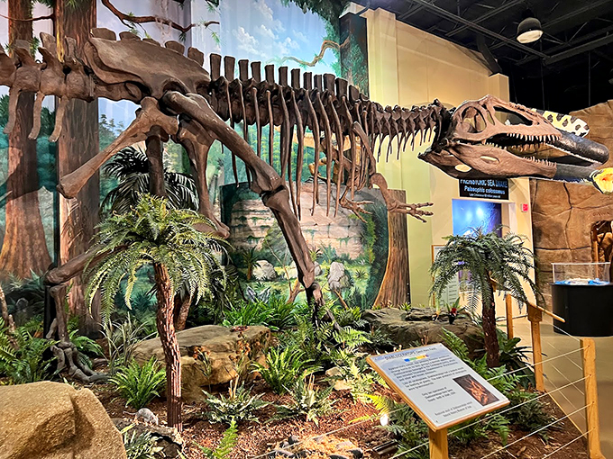 T-Rex: Nature's way of saying, "You think your day is rough? Try having these arms!" A bony reminder of evolution's sense of humor.