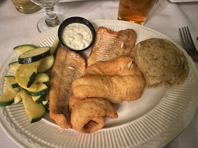 The walleye here isn't just a meal, it's a Duluth tradition. Golden, flaky, and ready to make your day.