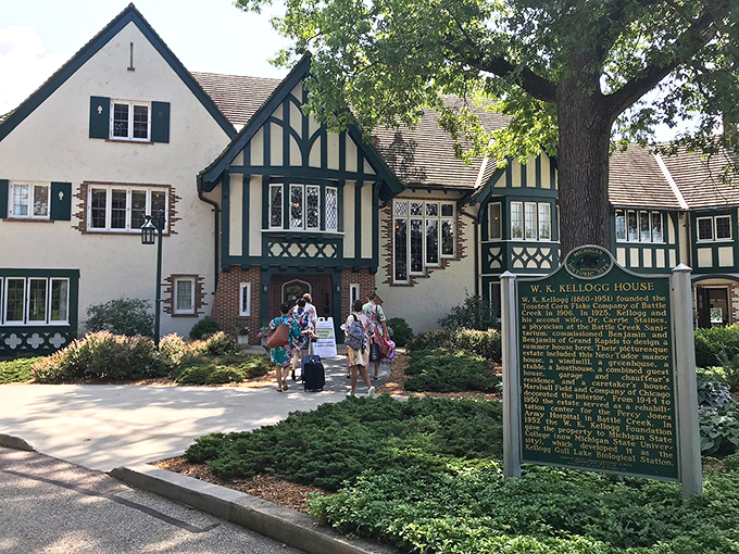 History buffs and architecture enthusiasts unite! This Tudor treasure trove is like a real-life game of Clue, minus the murder mystery.