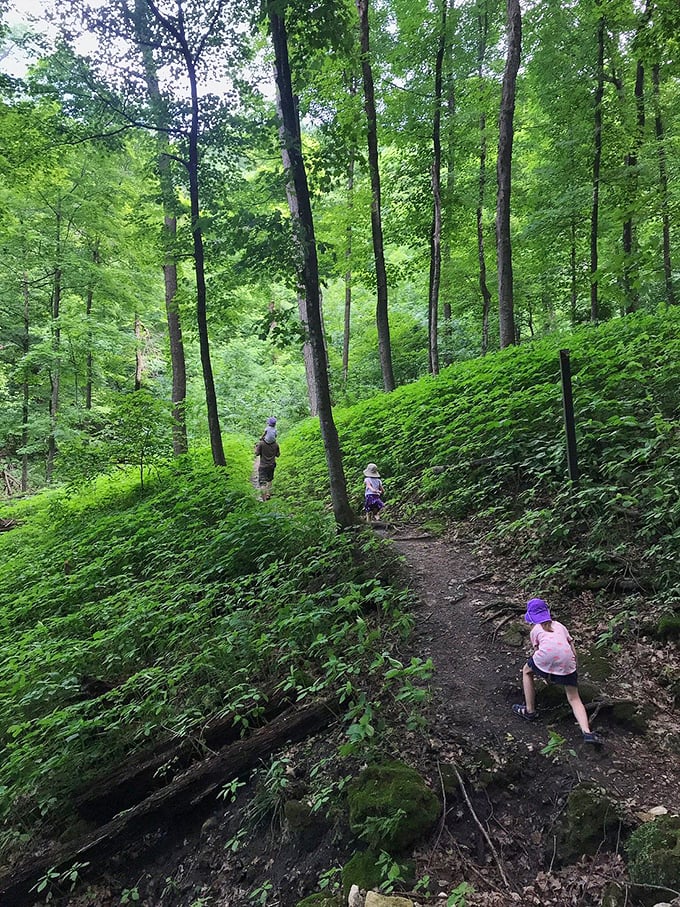 Who needs video games when you've got nature's own obstacle course? These kids are leveling up in real life.