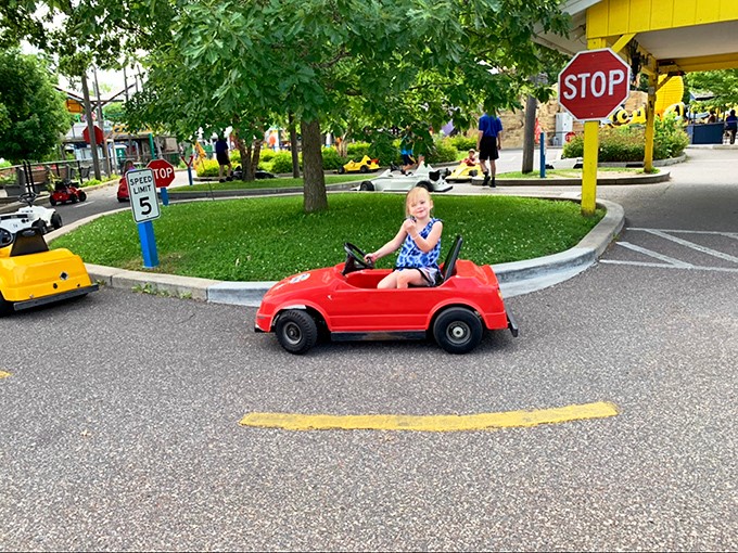 Start your engines, tiny drivers! This miniature roadway is where future NASCAR champions cut their teeth&hellip; and learn to parallel park.