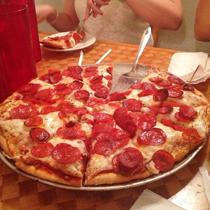 Pepperoni perfection! These crispy cups of spicy goodness are like tiny flavor jacuzzis for your mouth. Dive in!