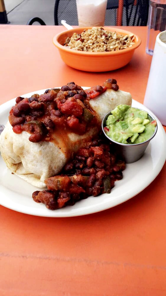 Vegan breakfast that'll make even carnivores drool? It's not a myth, folks. This burrito is proof that plants can party too.