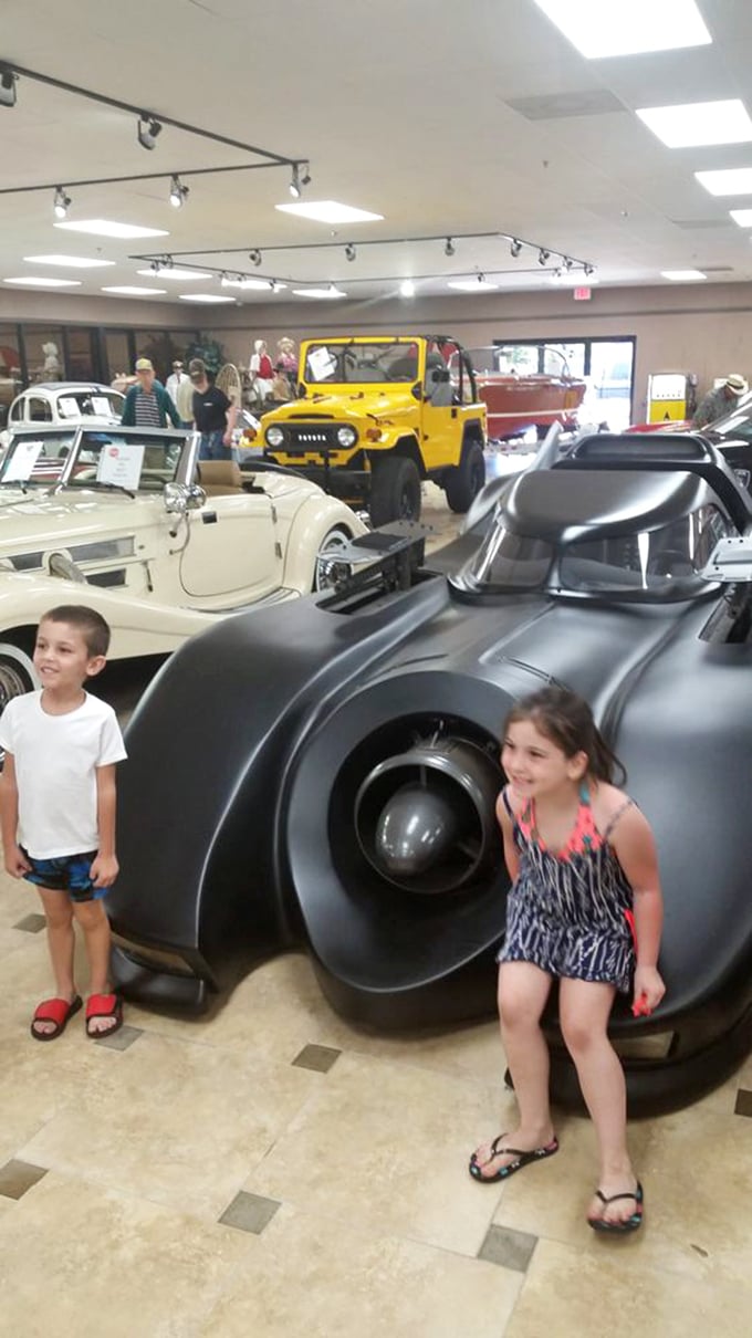 Kids, meet your new favorite playground! This Batmobile might not fly, but it'll certainly make your imagination soar.