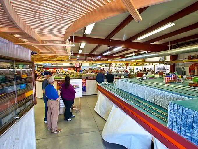 Where grown-ups become kids again. Watch as visitors of all ages get lost in the mesmerizing world of miniature trains and tiny towns.