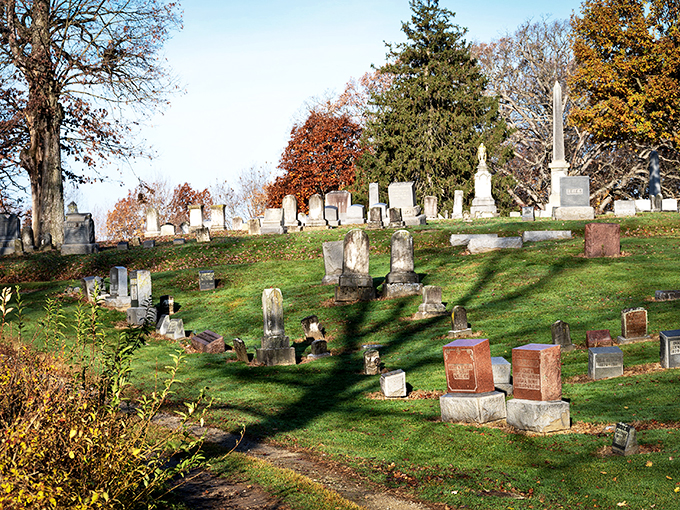 Wooster Cemetery: Where history rests peacefully. These rolling hills tell tales of lives well-lived, each headstone a chapter in Wooster's story.