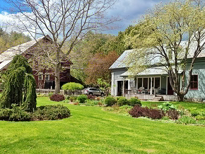 Rustic charm meets botanical bliss. These buildings look like they've stepped right out of a storybook &ndash; Snow White's cottage has nothing on this!