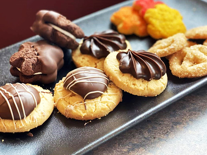 Chocolate chip, peanut butter, or both? These cookies are the ultimate comfort food, ready to turn any bad day into a "treat yo' self" celebration.