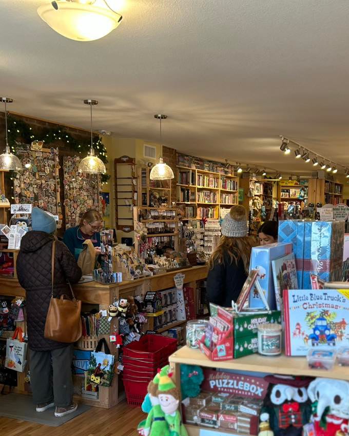 More than just books! Fox Den's counter area is a treasure trove of literary-themed gifts, perfect for the word nerd in your life.