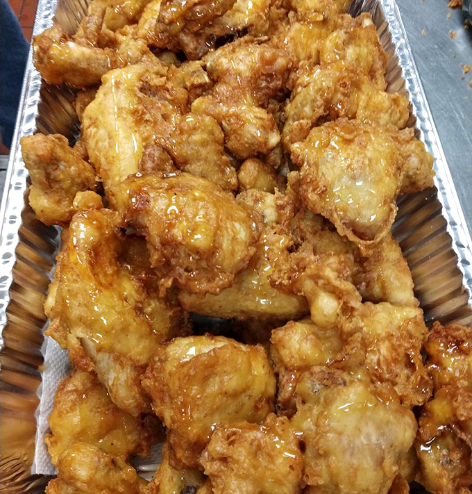 Honey, I shrunk the diet! These glistening morsels of chicken are worth every sticky finger and guilty smile.