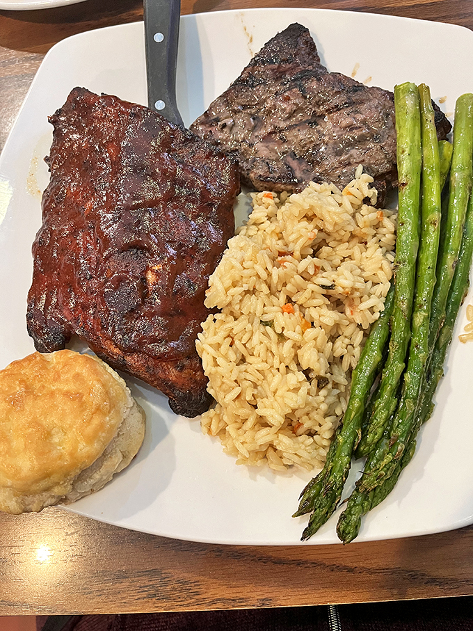 Prime rib perfection! It's so tender, you could cut it with a spoon &ndash; but let's not get crazy here.