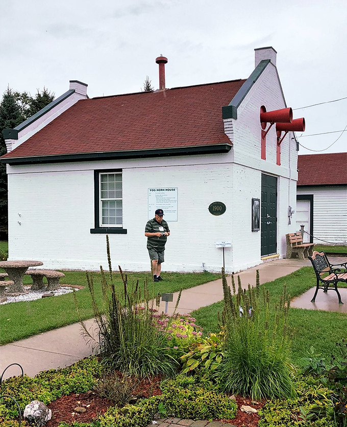 Step into history at the Fog Signal Building, where maritime tales echo louder than any foghorn. Just don't expect to use it as an excuse for being late to dinner.